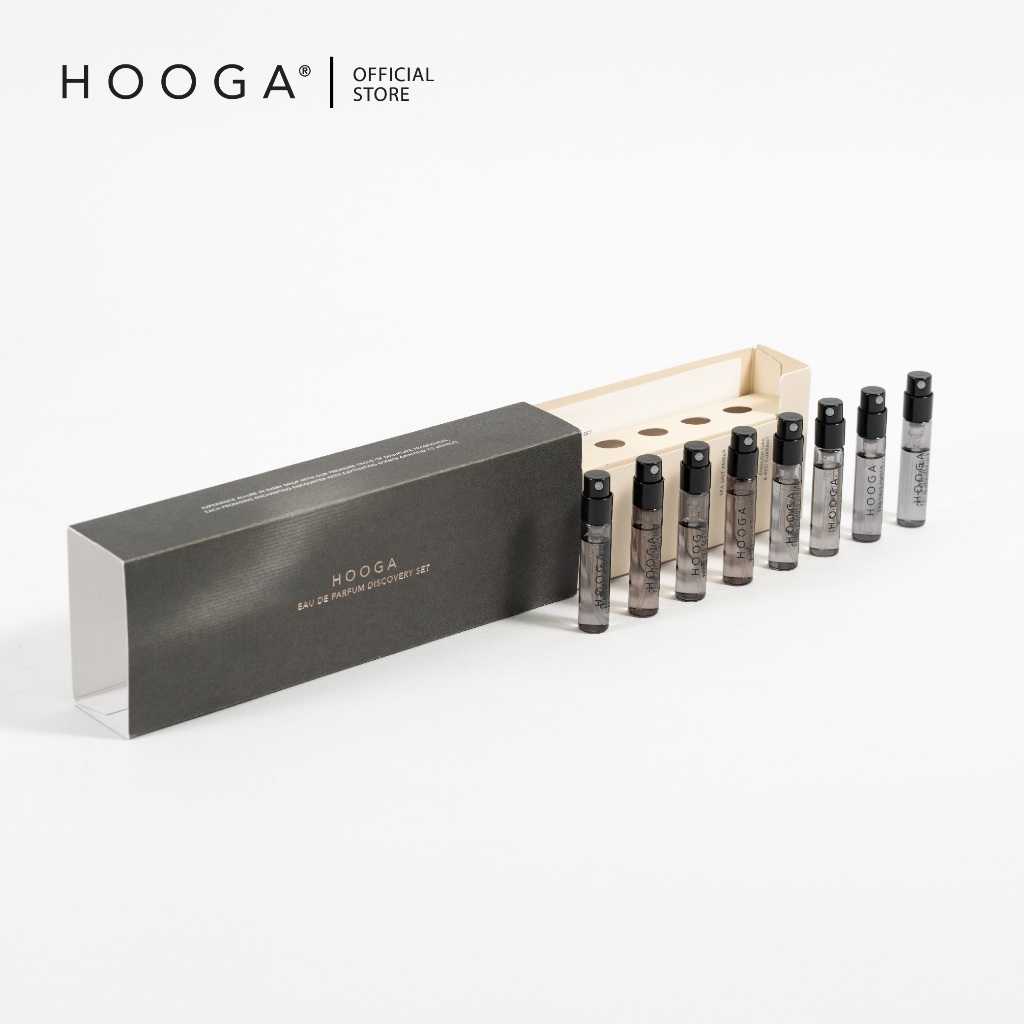 Hooga Body Fragrance Eau De Parfum Discovery Set 8 x 2ml | Shopee Singapore