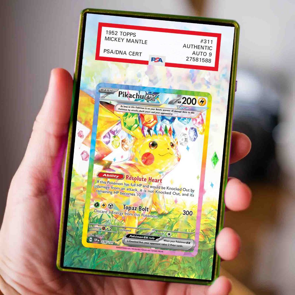 Custom Display Frame For PSA TCG Cards (Ready Stock) Pokémon/One Piece ...