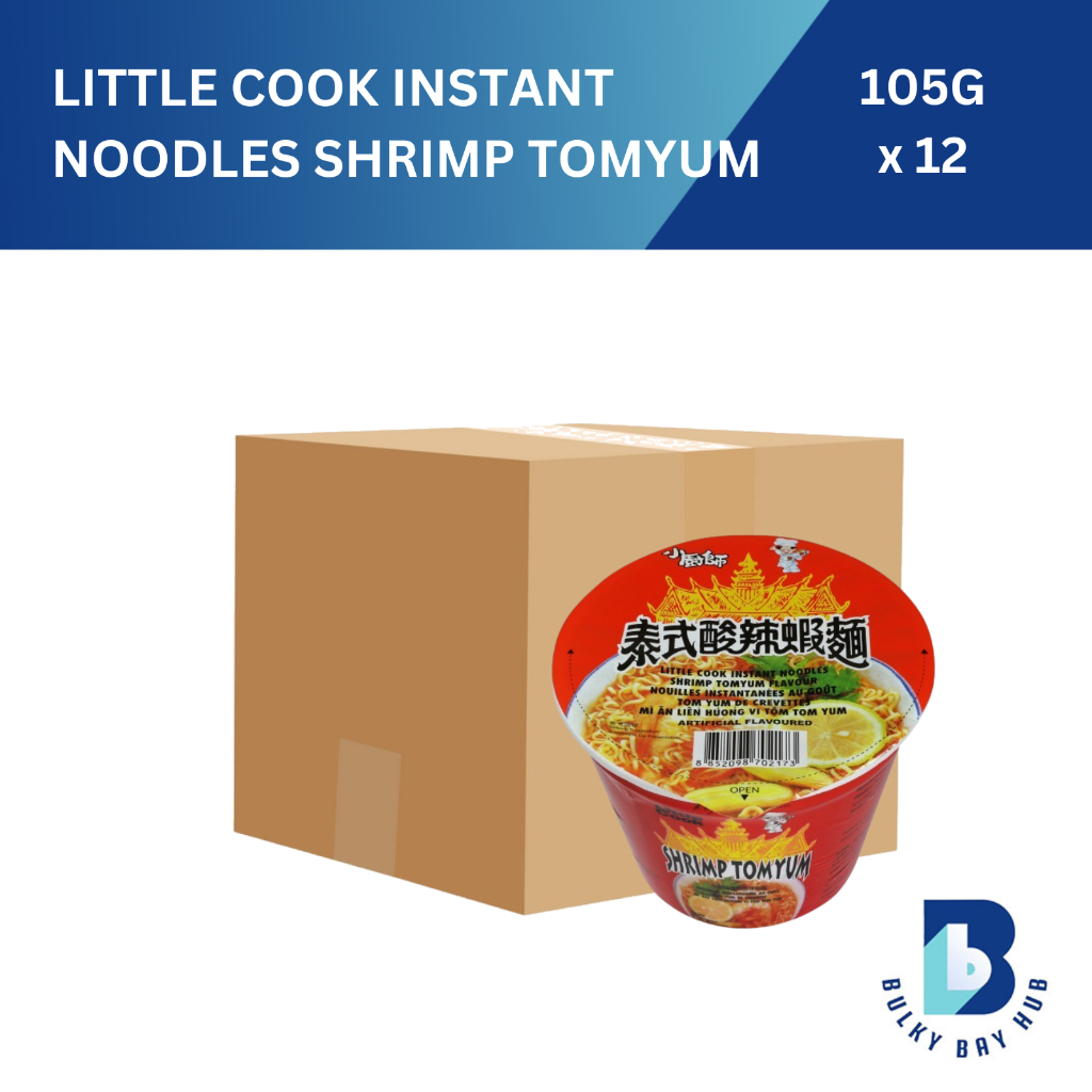 [Carton Deal] Little Cook Instant Noodles Shrimp TomYum Flavour 105g ...