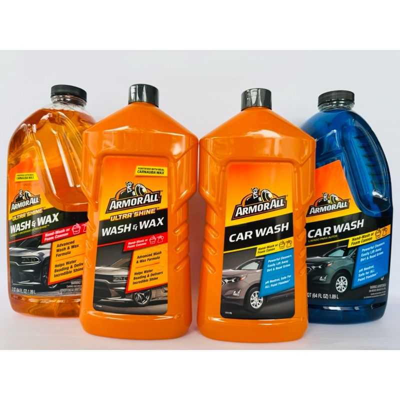 Armor All Car Wash / Wash & Wax Ultra Shine, 1L / 1.89L | Shopee Singapore