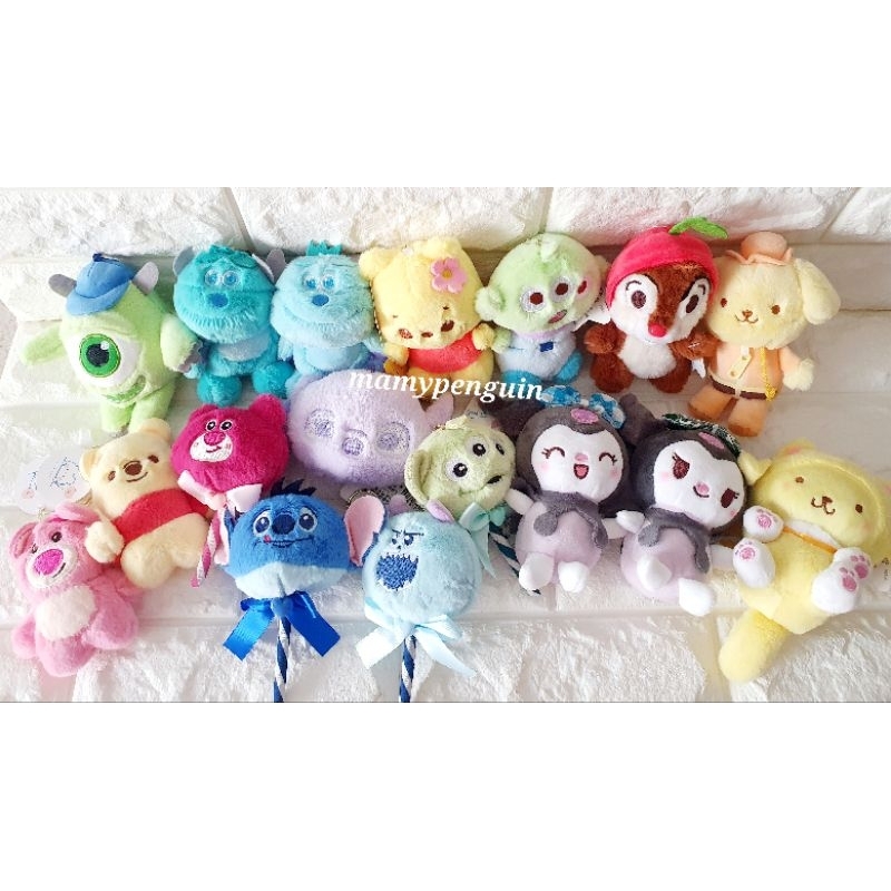 10cm Pompompurin Kuromi Winnie Pooh Monster Inc Alien Sully Stitch ...