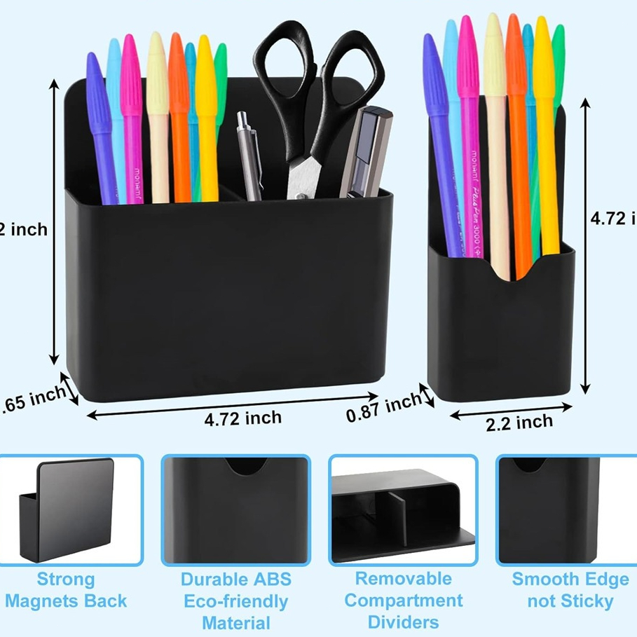 Magnetic Pencil Holder magnetic pen Storage rack | Shopee Singapore
