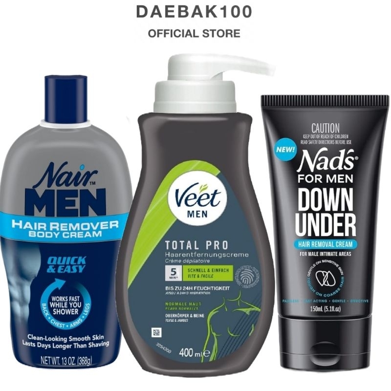 Nair Men Hair Remover 13 oz, 368g | Shopee Singapore