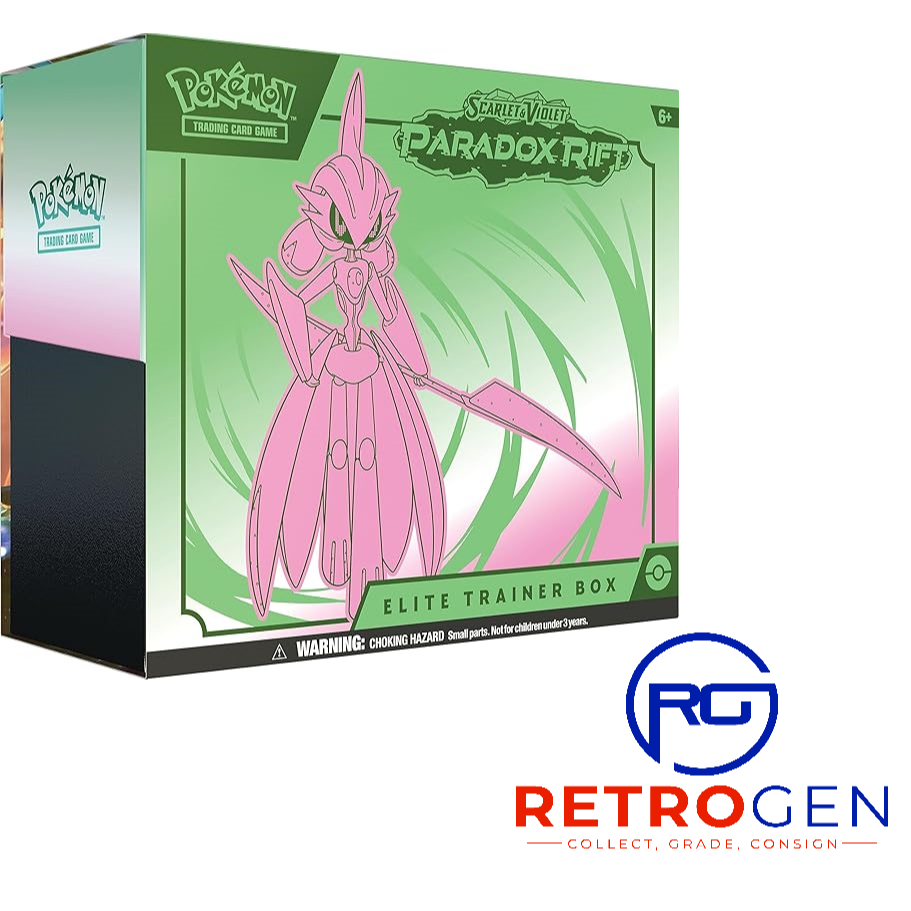 Pokemon TCG: SV04 Scarlet & Violet Paradox Rift ETB Elite Trainer Box ...