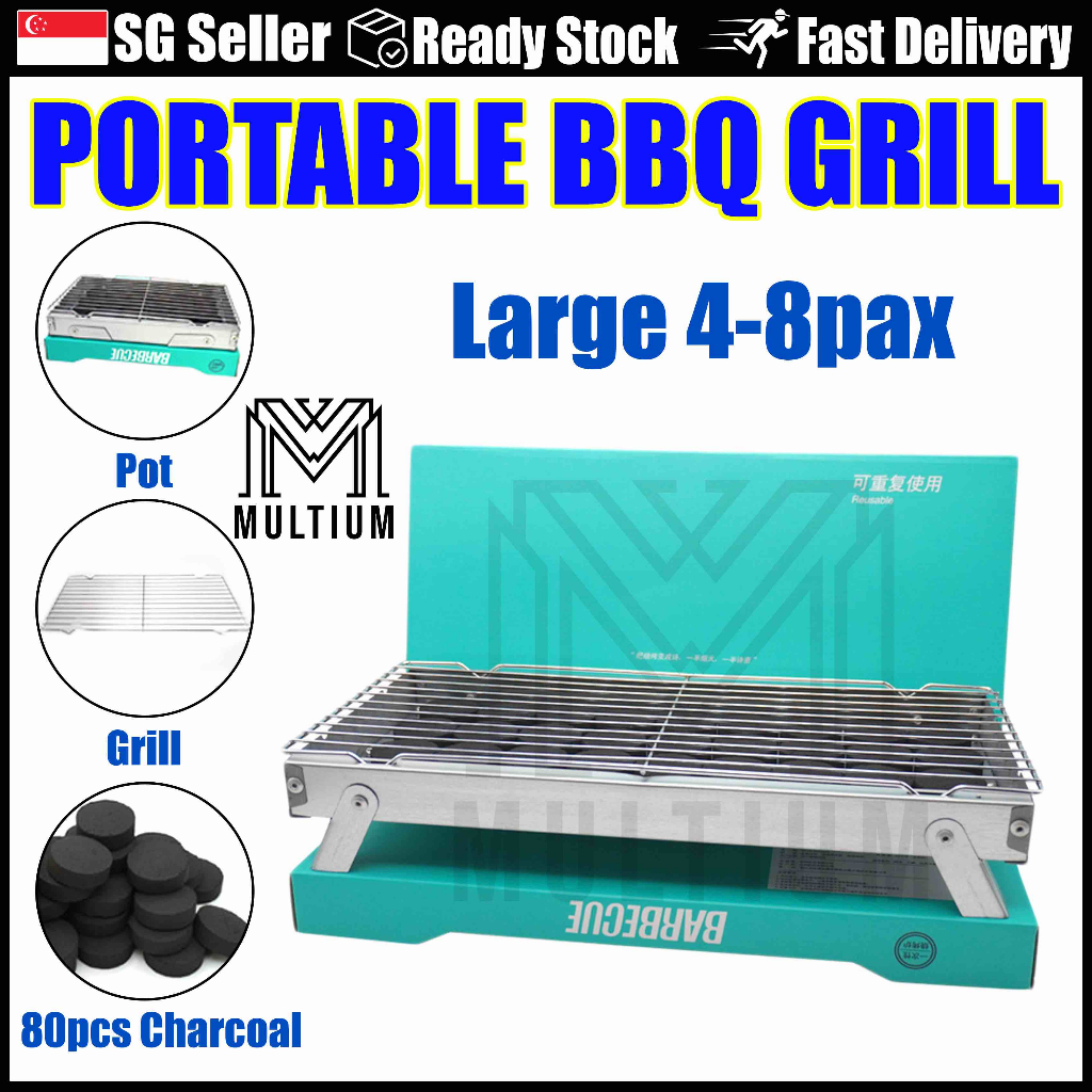 Portable BBQ Pit | Outdoor BBQ | Easy BBQ Set | portable bbq grill ...