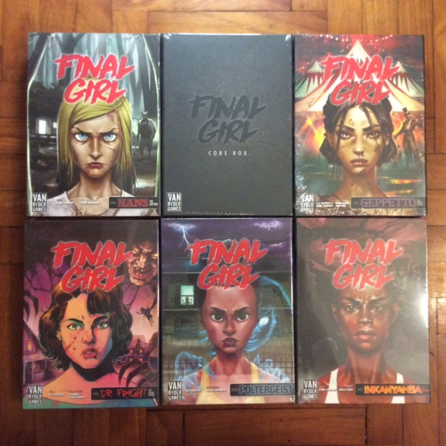 Final Girl Core Box board game + 5 Feature Films expansions bundle ...