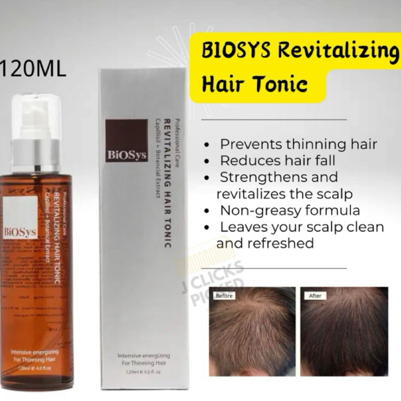 🇸🇬 BIOSYS [ HAIR TONIC ] 120ML Revitalizing Fast Growth For Thinning Hair loss | Anti Dandruff ...