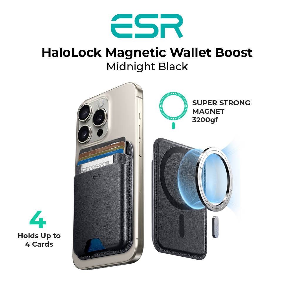 ESR HaloLock Magnetic Wallet Boost | Shopee Singapore