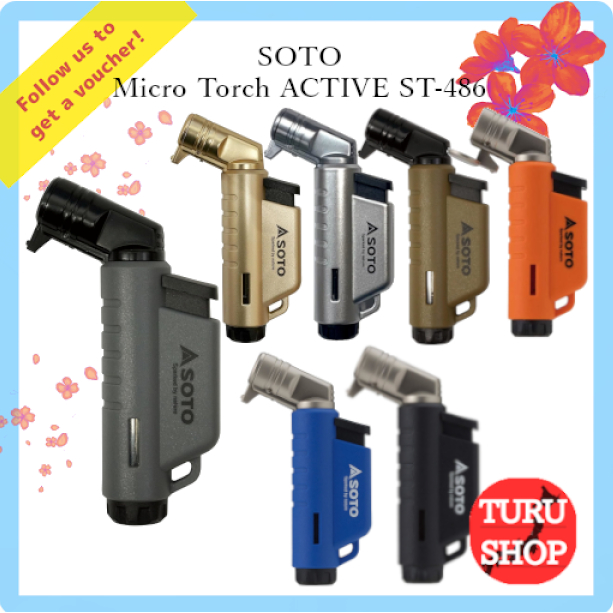 SOTO Micro Torch ACTIVE ST-486 7color【Direct from Japan】 | Shopee Singapore