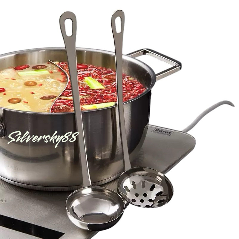 Scoop Sieve Steamboat Hot Pot Ladle Strainer Spoon Net | Shopee Singapore