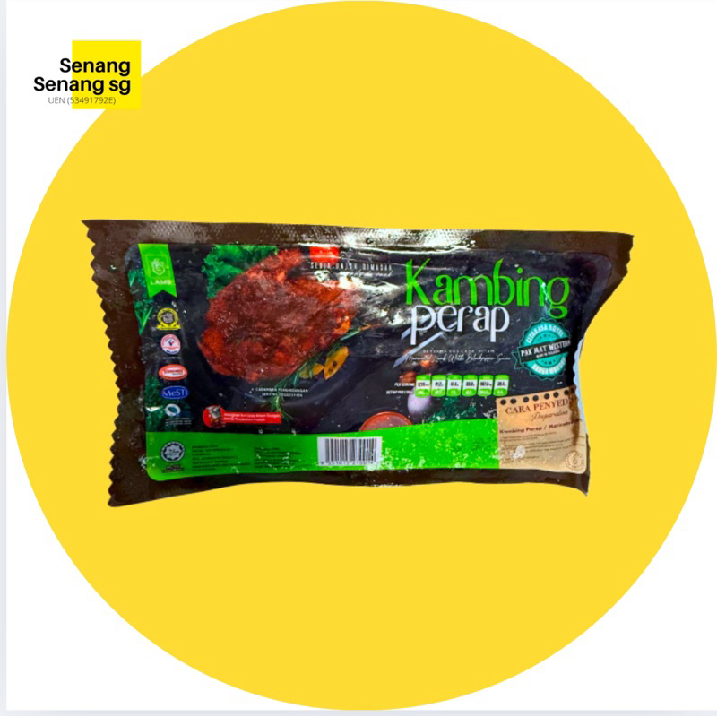 Pak Mat Western Kambing (Marinated Lamb Chop) | Shopee Singapore