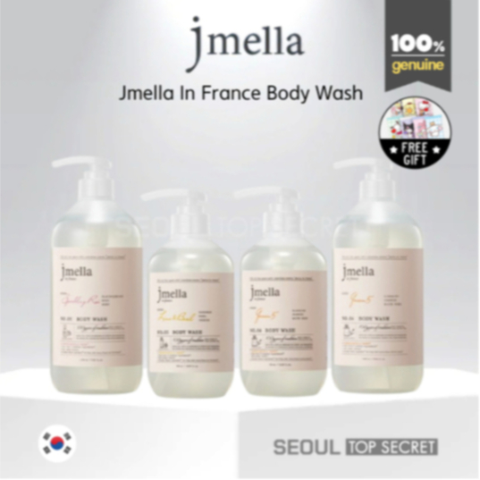 [Jmella] Jmella In France Body Wash 500ml / 1L ( Perfume Scent : 5 ...