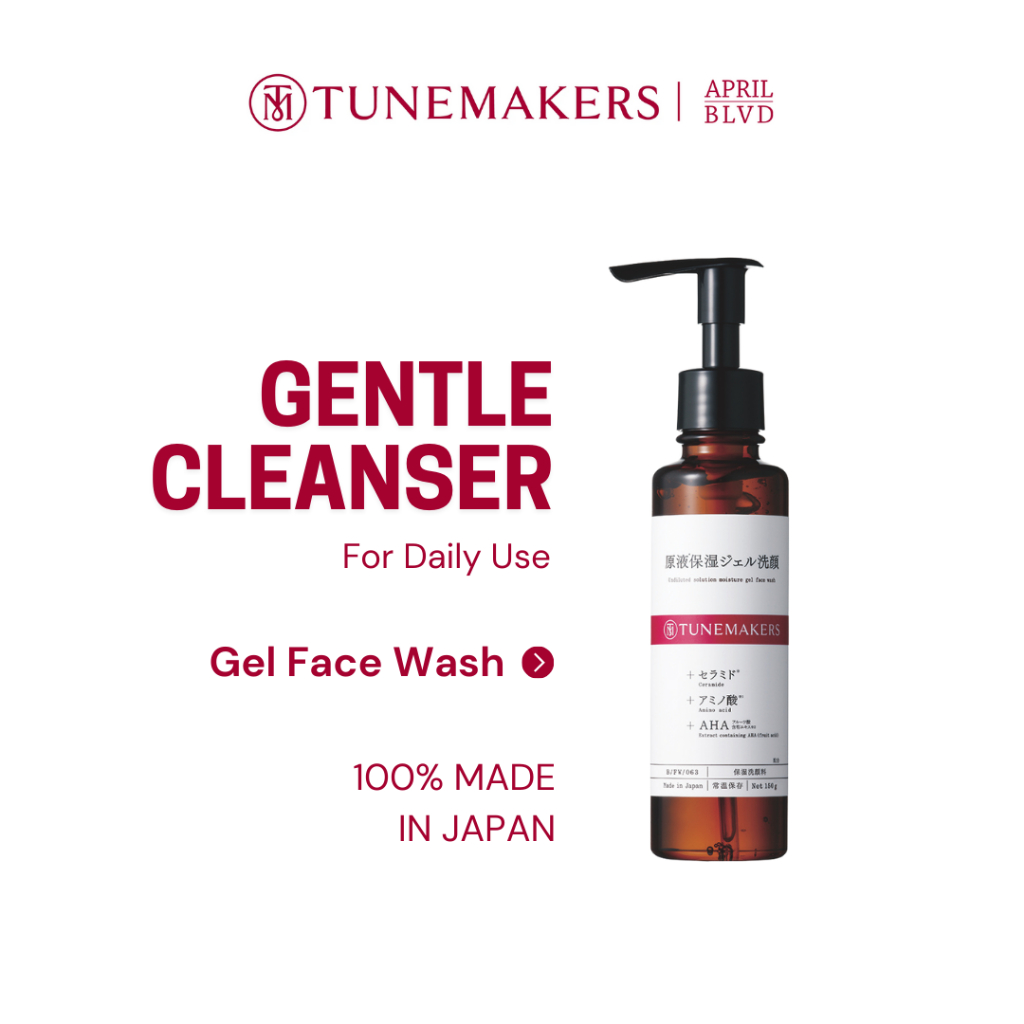 Tunemakers – Moisture Gel Face Wash | 150ml | Cleanser [Made in Japan ...