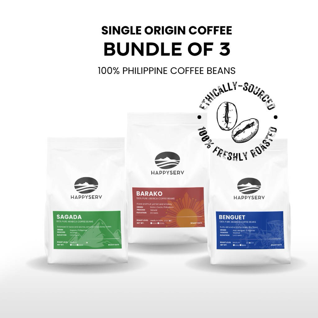 Bundle Pack of 3 Coffee Beans | Shopee Singapore