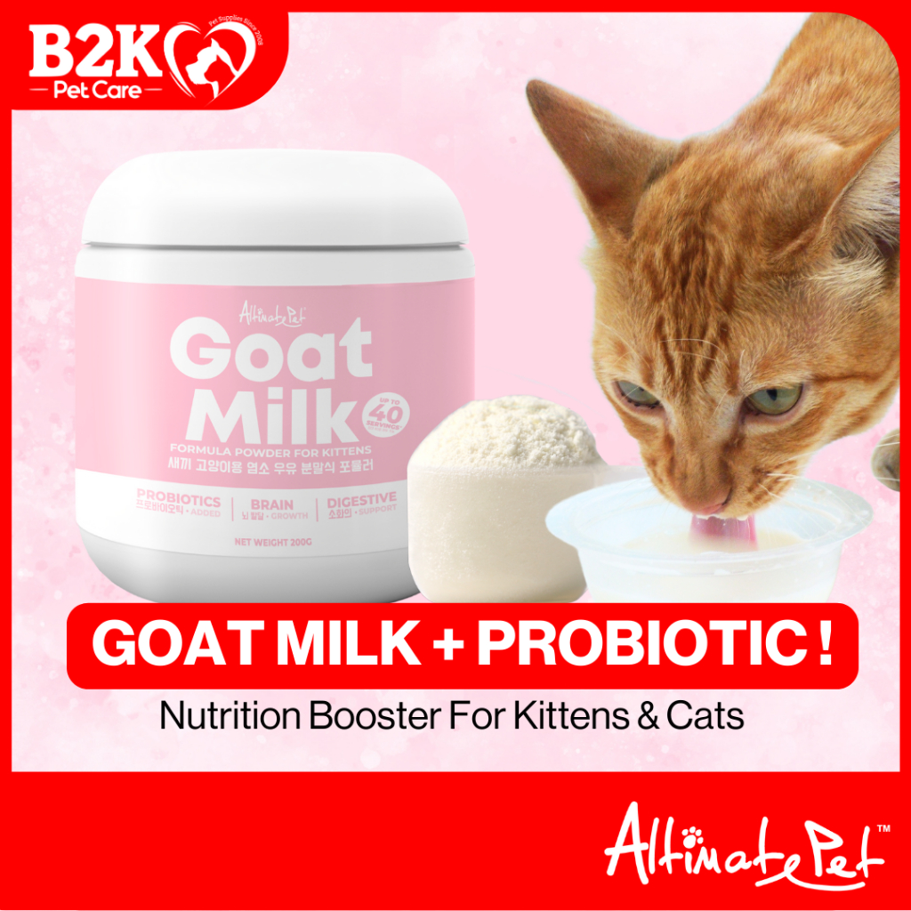 Altimate Pet Goat Milk Powder For Dogs & Cats | Over 40 Servings (200g) | Shopee Singapore