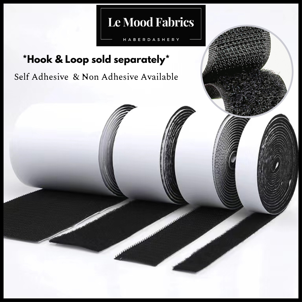 Heavy Duty Super Strong Self Adhesive Velcro Tape Premium Quality Hook ...