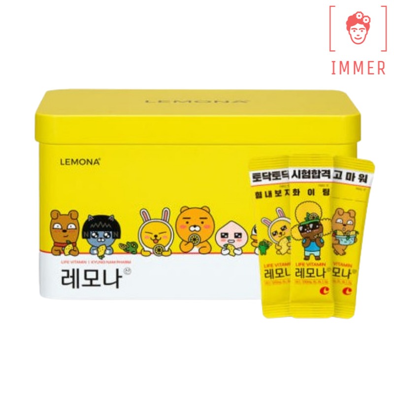 Lemona Lemona 2 g × 150 Vitamin 1Day 1Pack KAKAO Edition Ready Stock ImmuneBoost VitaminC ...