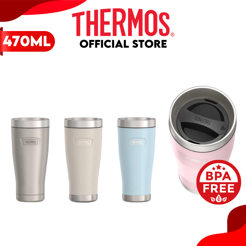 Thermos® ICON IS1012 470ml Mug Stainless Steel 304 | Shopee Singapore