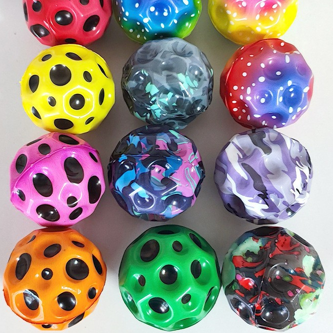 [SG] Bouncy Ball Stress Waboba Moon Balls Game Squeeze Jumping Bouncing ...