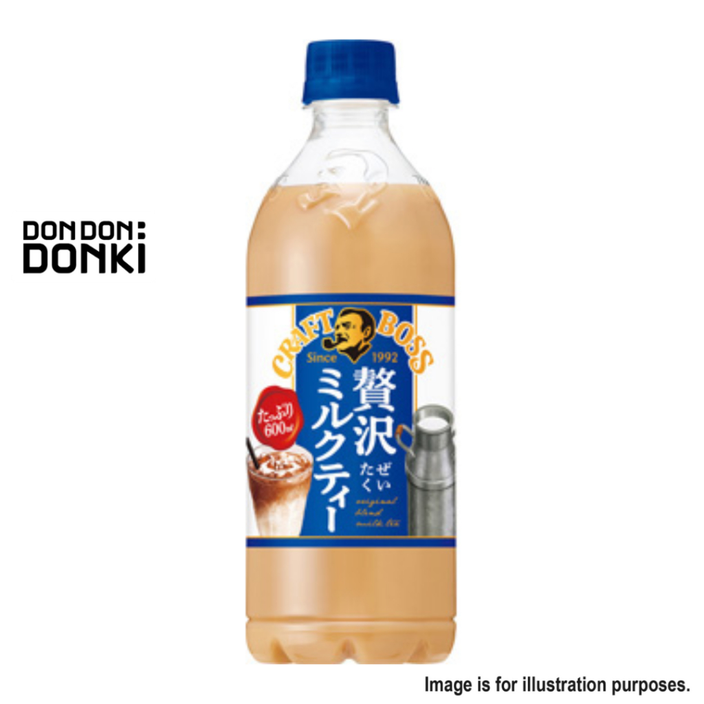 [DONKI]Craft Boss Milk Tea PET 600ml | Shopee Singapore