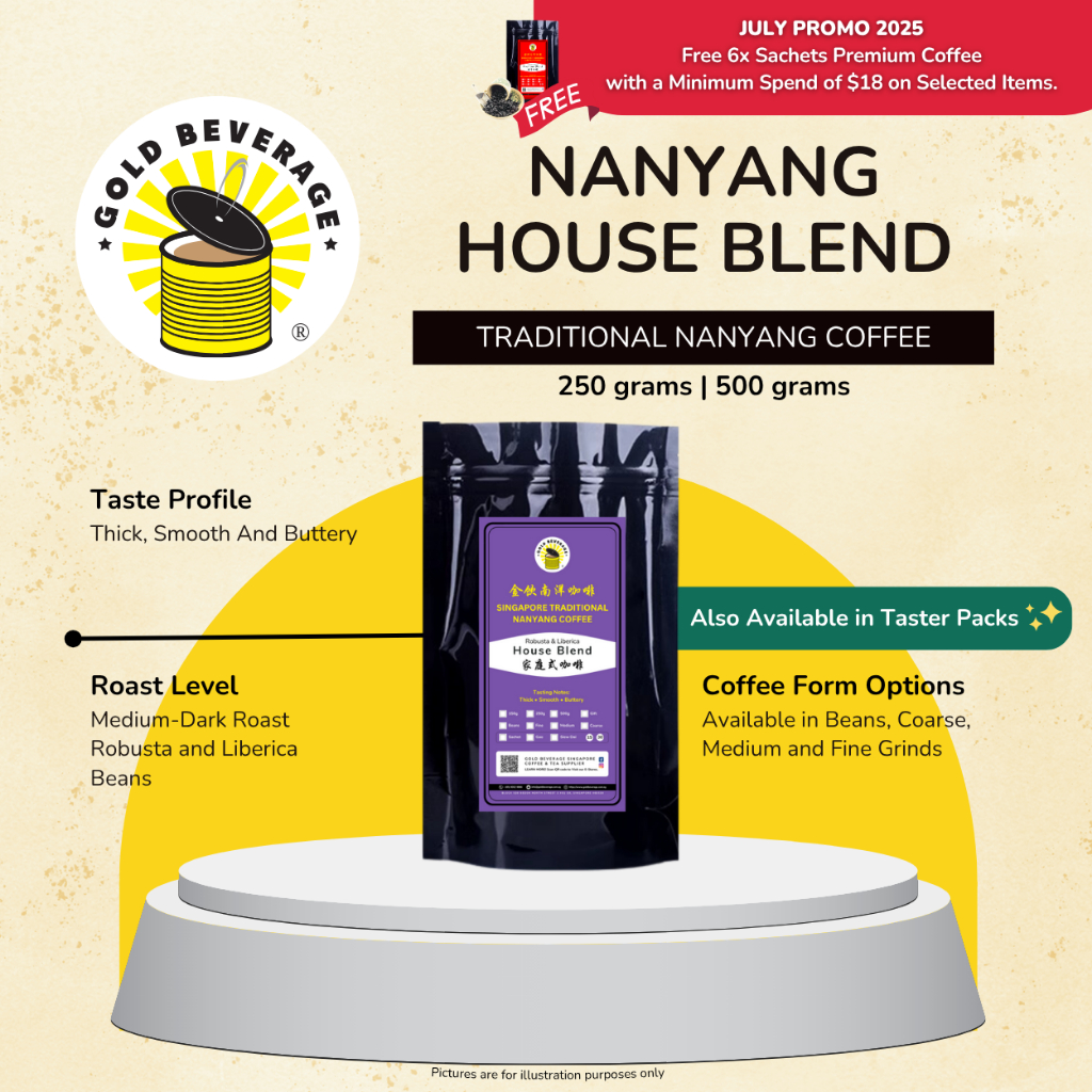 [Gold Beverage] Traditional Nanyang Coffee Beans And Ground Coffee ...