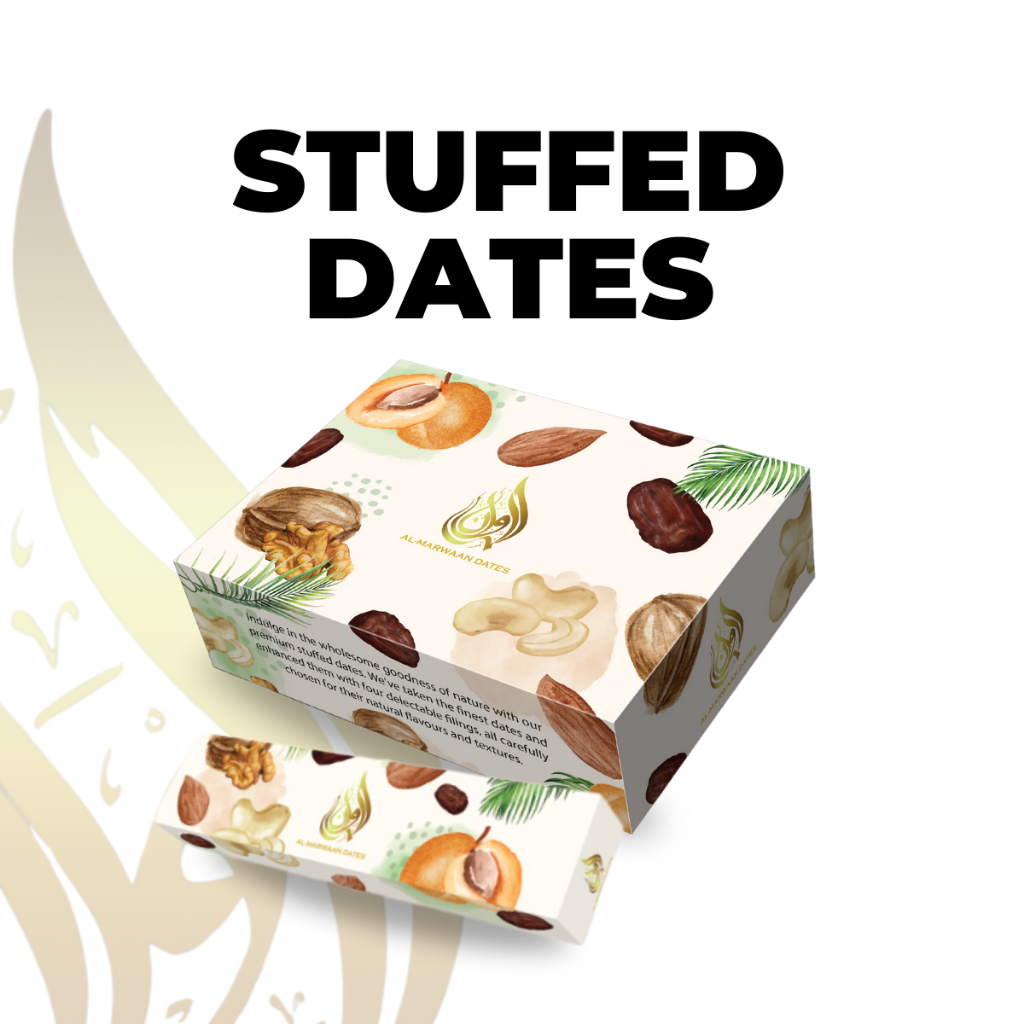 Al Marwaan Kurma Dates Stuffed Dates Gift Pack 4pcs | Shopee Singapore