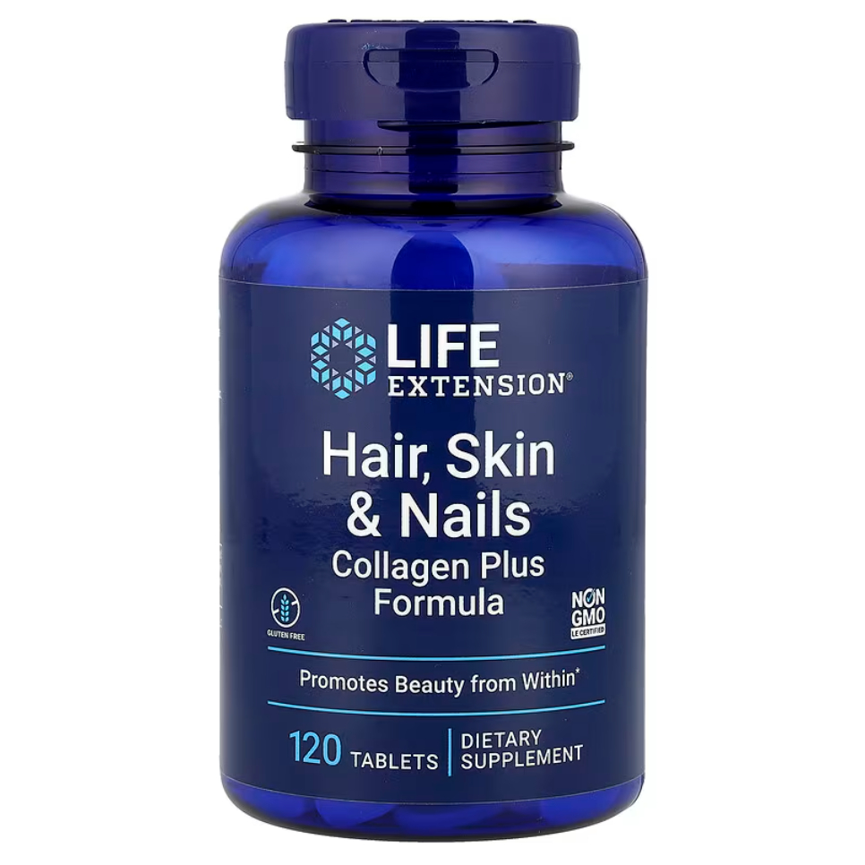 🇯🇵【Direct from Japan】Life Extension, Hair, Skin & Nails Beauty Collagen ...
