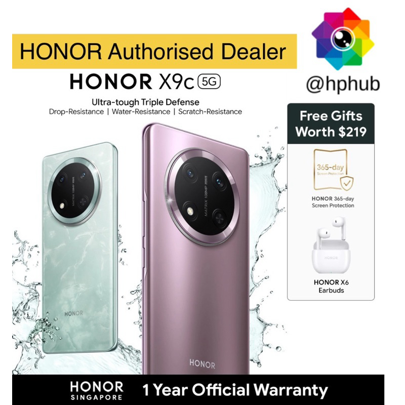 Brand New HONOR X9C 5G 12/256GB Local 1 year Warranty + GIft Box ...
