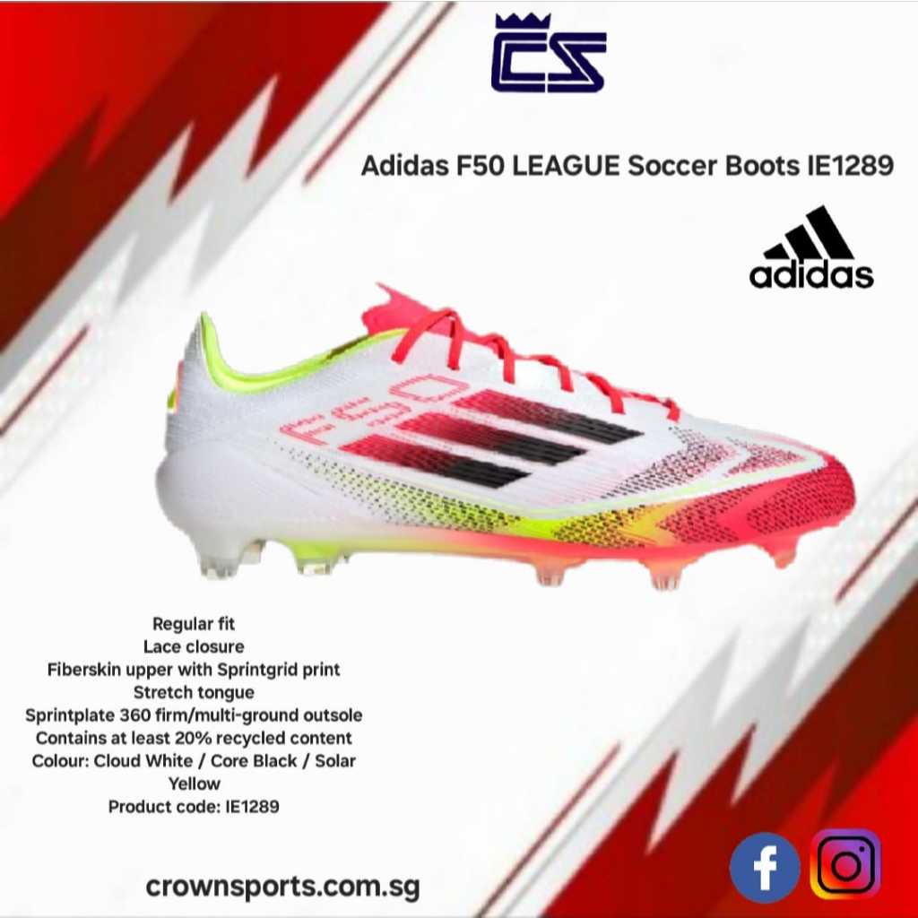 Adidas F50 LEAGUE Soccer Boots IE1289 | Shopee Singapore