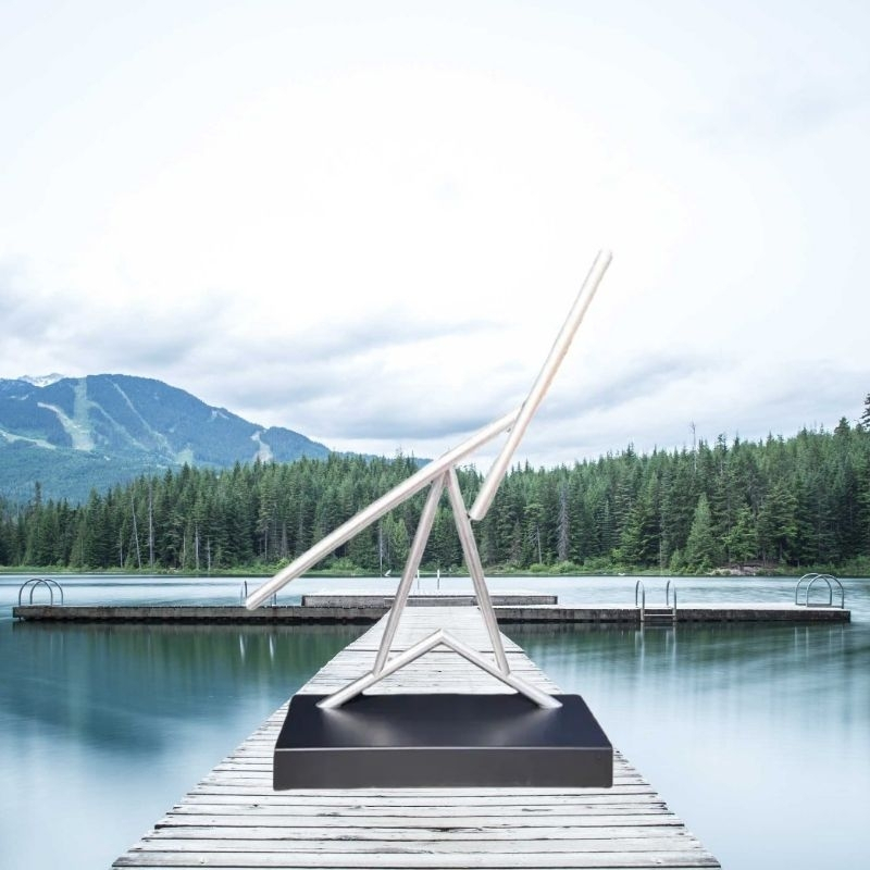Chaos Pendulum, Kinetic Sculpture, Double Pendulum, Physics Sculpture ...