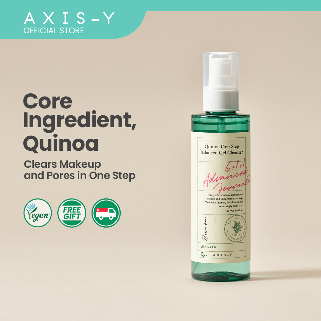 [AXIS-Y OFFICIAL] Quinoa One-Step Balanced Gel Cleanser for All Skin ...