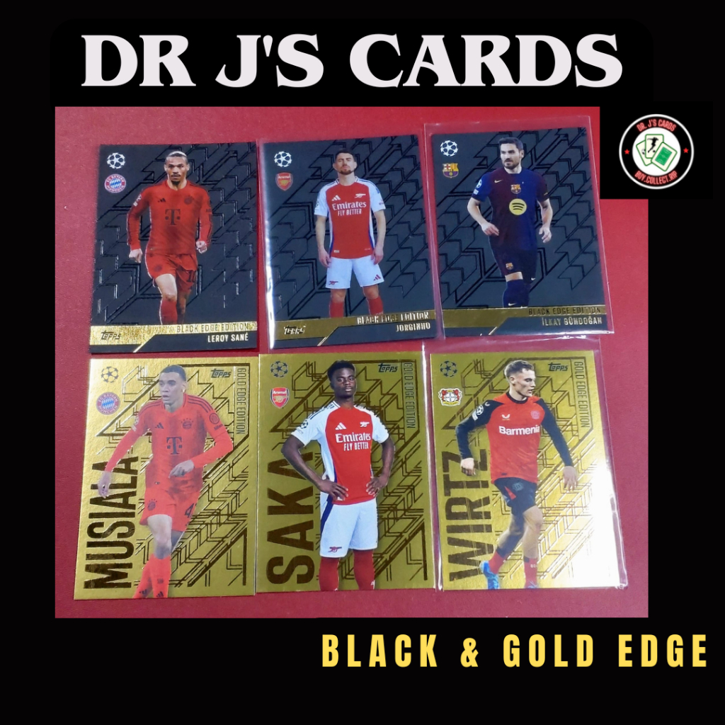 Match Attax 2024/25 Single Cards - Black Edge & Gold Edge | Shopee ...