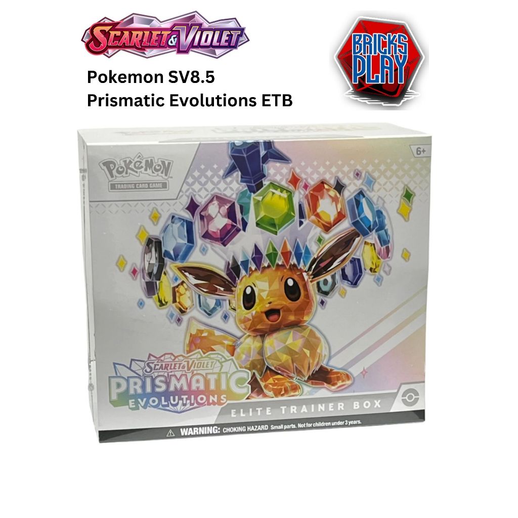 Pokemon TCG: SV8.5 Prismatic Evolutions Elite Trainer Box | Shopee ...