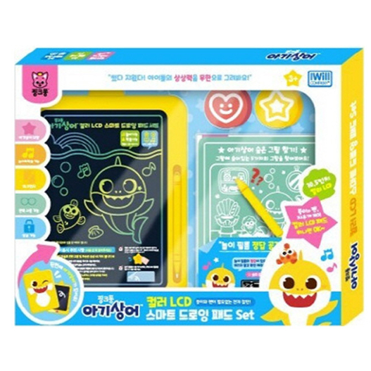 Pinkfong Baby Shark Smart Drawing Pad (English Learning, Number Writing ...