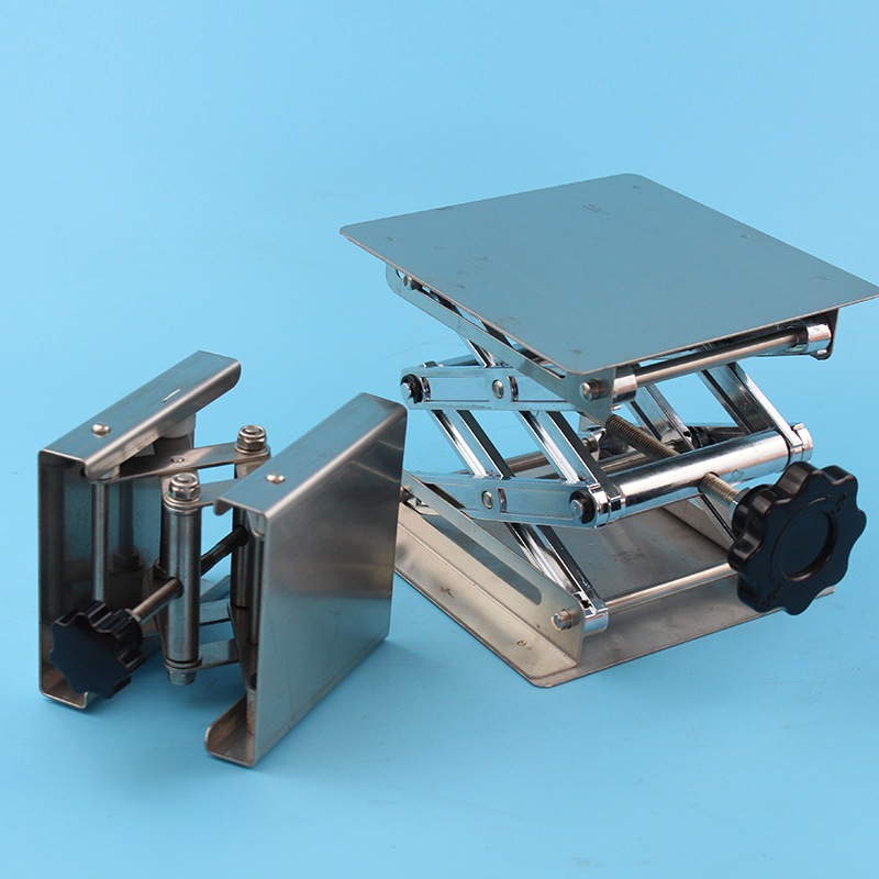 [SG] Stainless Steel Scissor Jack Lab Stand 10cm 15cm Adjustable Lab ...