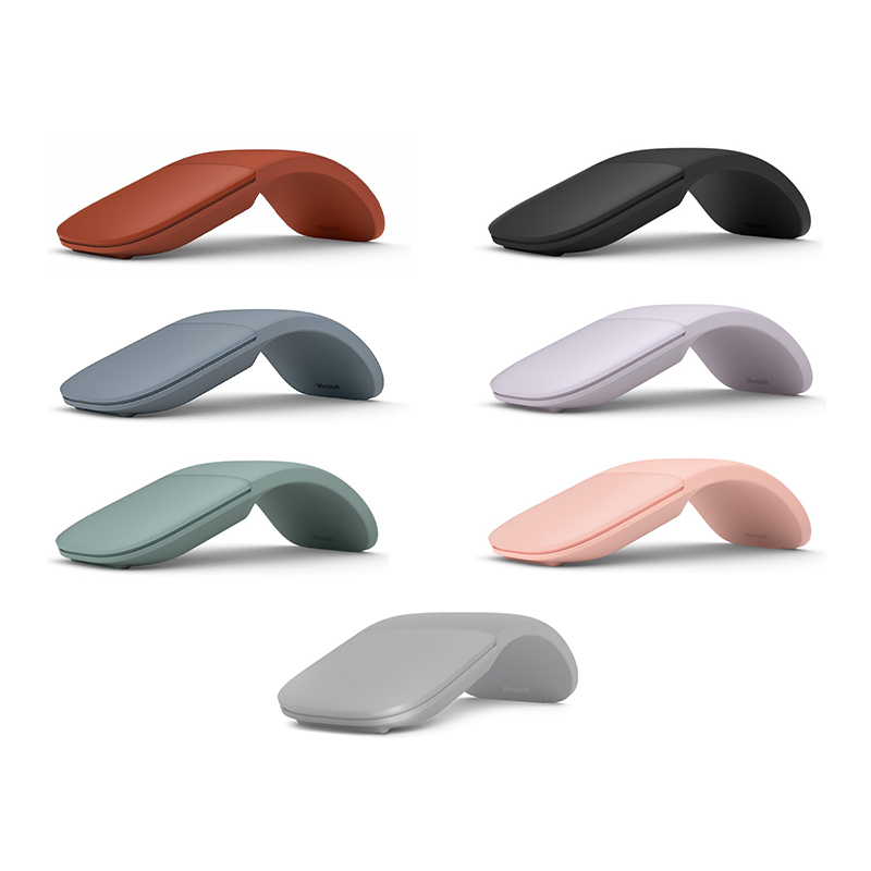 Microsoft Wireless Foldable Arc Mouse Folding Bluetooth Touch Mice ...