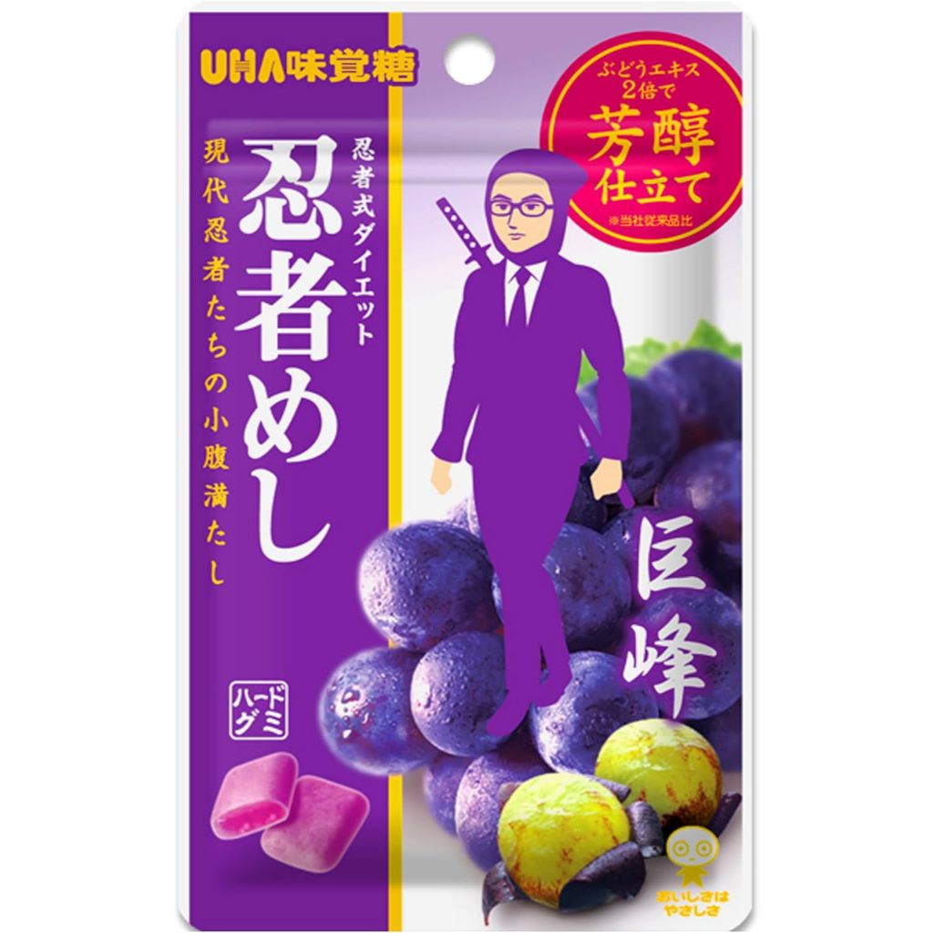 UHA Mikakuto Mikakuto Ninja Meshi Kyoho Grape 20g【DirectFromJapan ...
