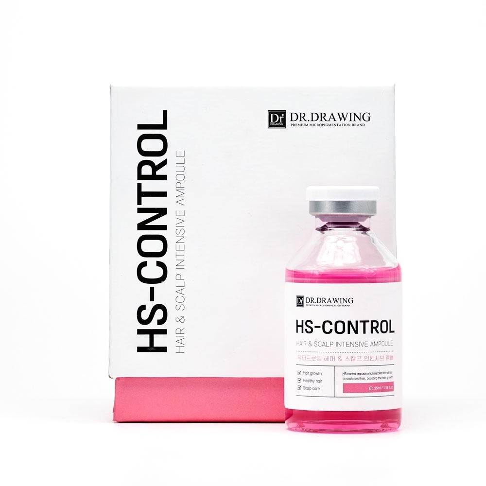 DR.DRAWING HS- CONTORL Ampoule Serum Scalp Hair Growth & Rich Nourishing 35ml | Shopee Singapore