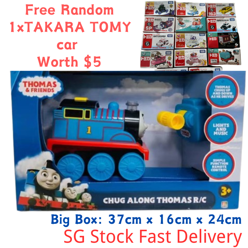 【SG Stock】Thomas & Friends Chug Along Thomas Remote Control Train 3 ...