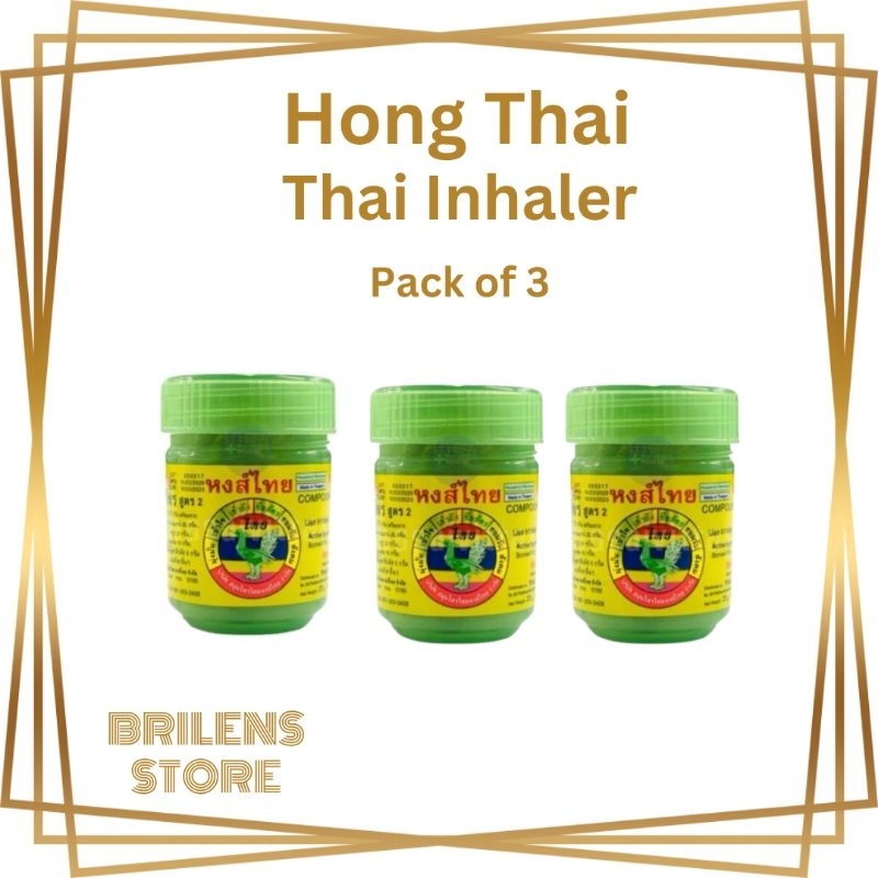 Hong Thai Inhaler Swan Brand Thai Inhaler Thai Herbs | Shopee Singapore