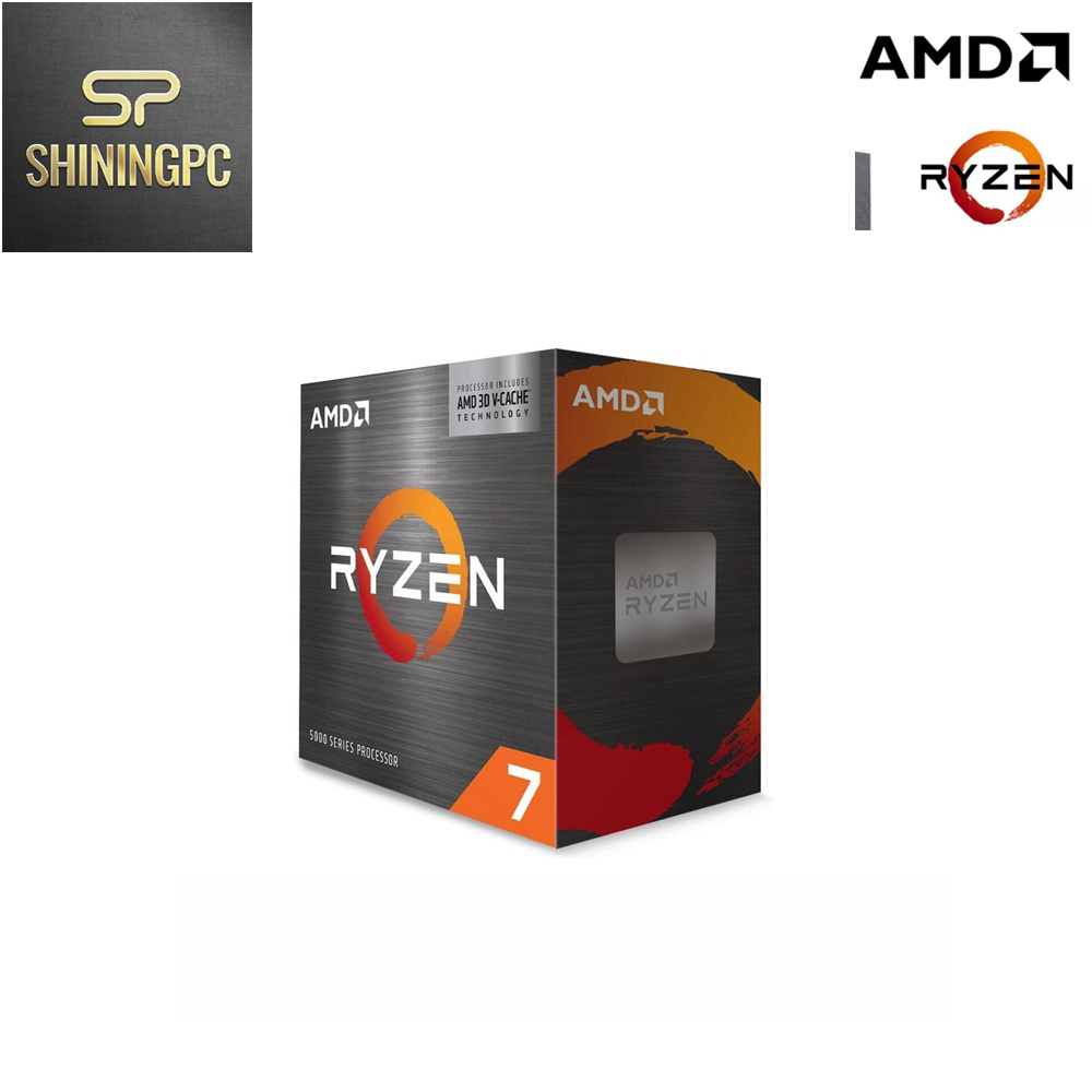 AMD Ryzen™ 7 5700X3D/5700X 3D Without Cooler Ryzen 7 5000 Series 8-Core 3.0GHz Socket AM4 105W ...