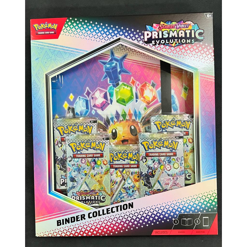 Pokemon Scarlet & Violet Prismatic Evolutions Binders Collection | Shopee Singapore