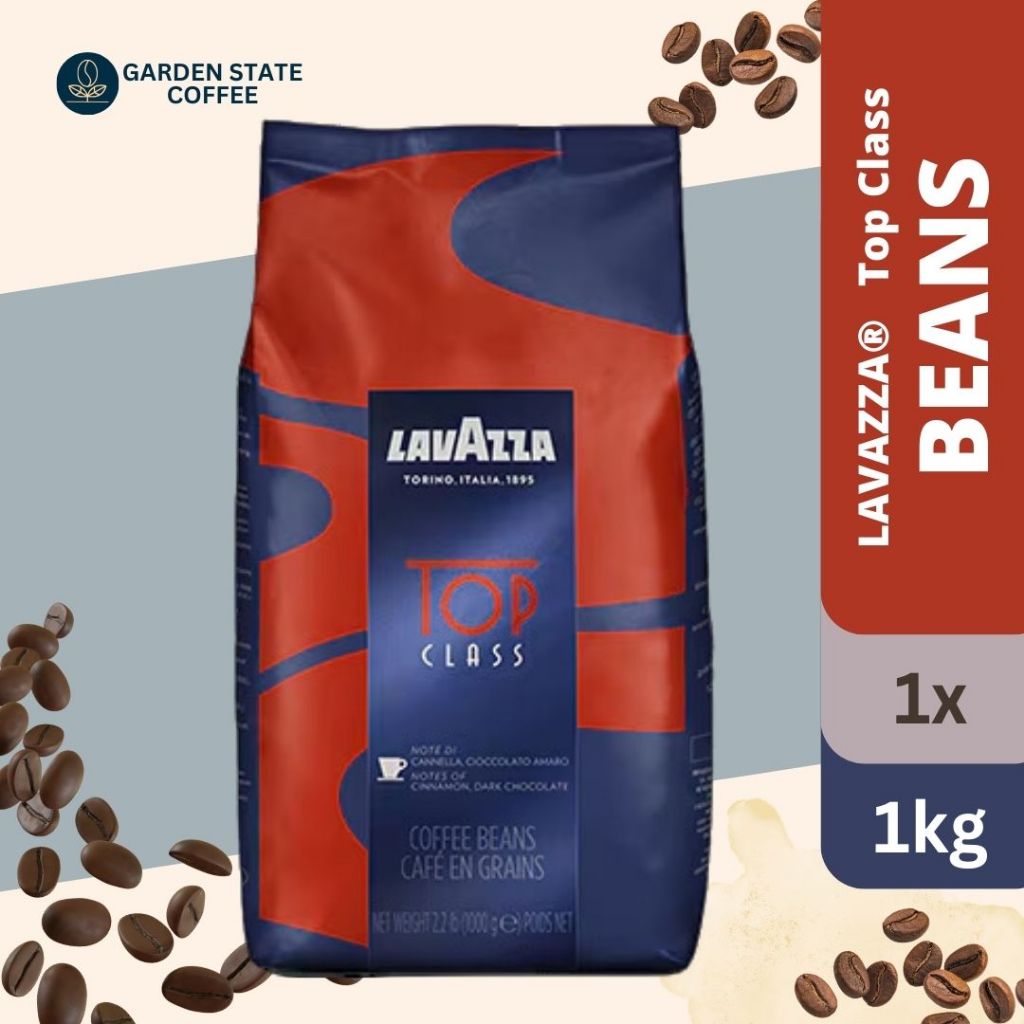 (1kg) Lavazza Specials - Top Class, Whole Coffee Beans. Medium Roast, 7 ...