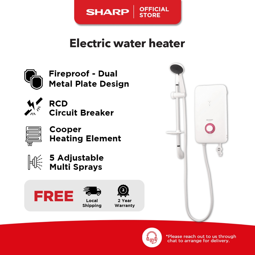 SHARP Basic Instant Water Heater (White) – WH-N115SR | Shopee Singapore