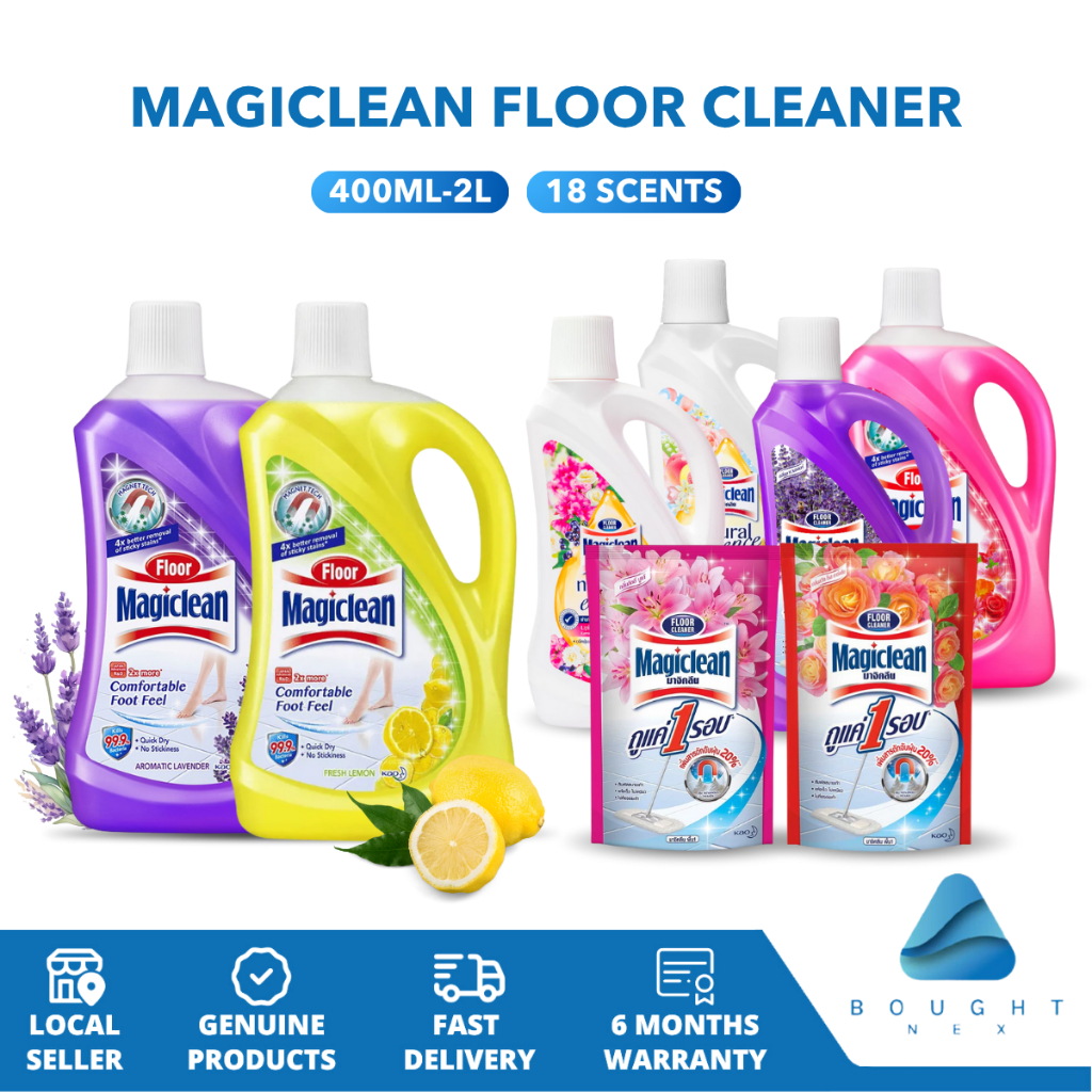 Magiclean Floor Cleaner 400ml 700ml 750ml 800ml 900ml 1600ml 1800ml 2L ...