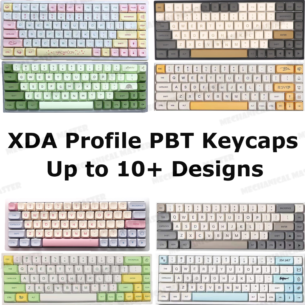 XDA Keycaps PBT Mechanical Keyboard Dye Sublimation XDA Keycap Ember ...