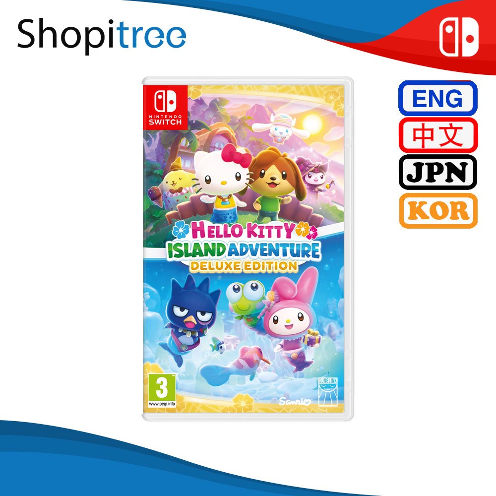 Nintendo Switch Hello Kitty Island Adventure Deluxe Edition | Shopee ...