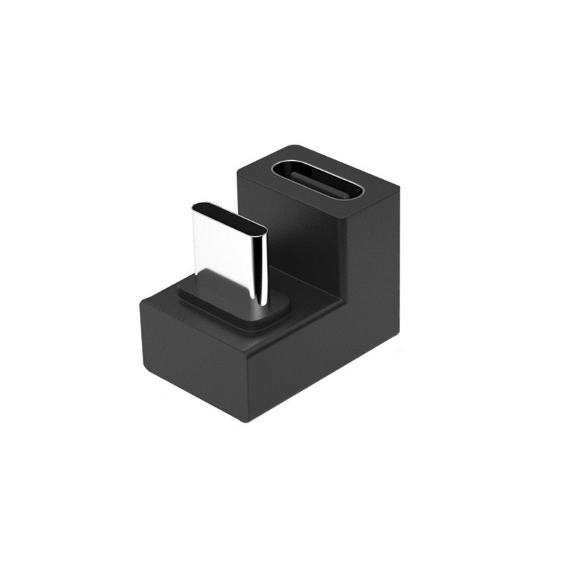 ★SG Ready Stock★USB Type C U Shape Extension Adapter 180 Degree Angled ...