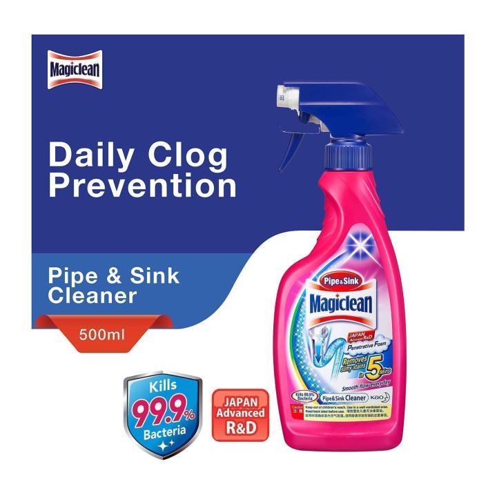 Magiclean Pipe & Sink Cleaner (Spray) 500ML | Shopee Singapore