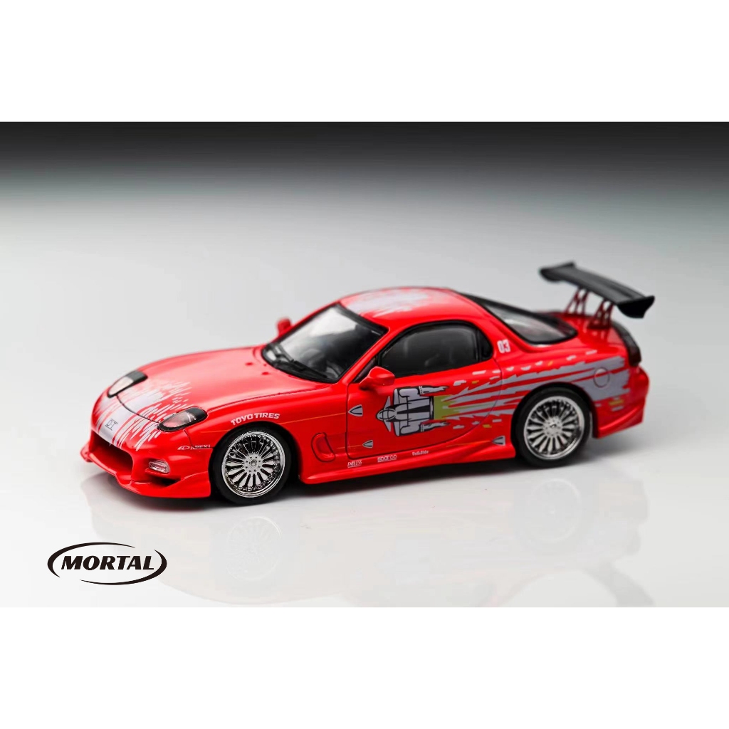 [SG Seller] Mortal Veilside Mazda RX-7 Detailed 1:64 Diecast Car in ...